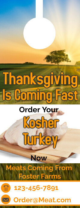 Hanging Door Promotions Template | PosterMyWall