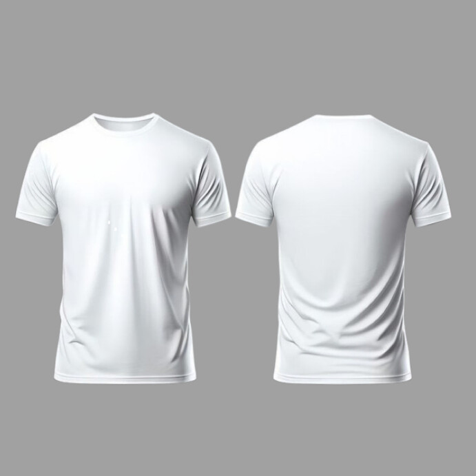 Hanging White T-shirt Mockup , blank apparel display for clothing ...