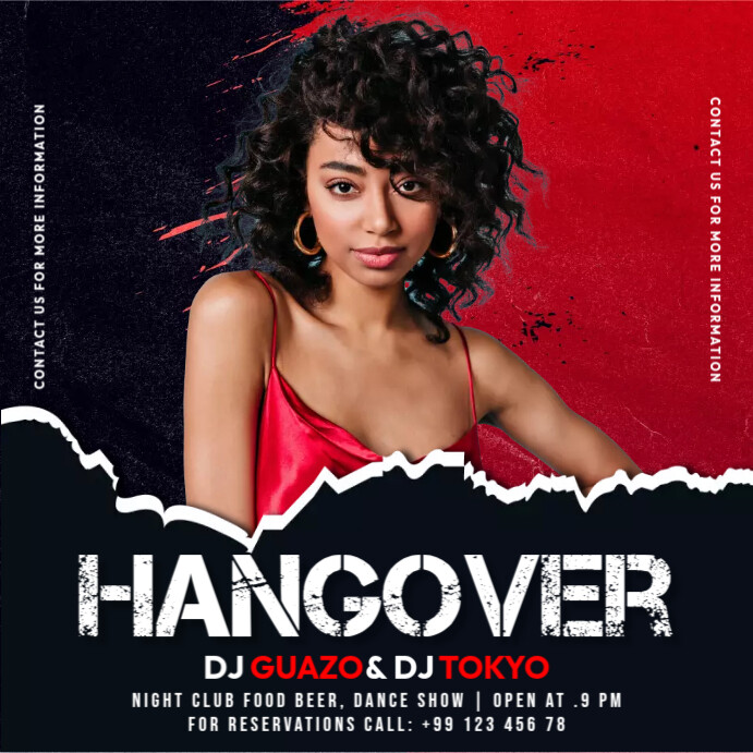 Hangover Night Party Template | PosterMyWall