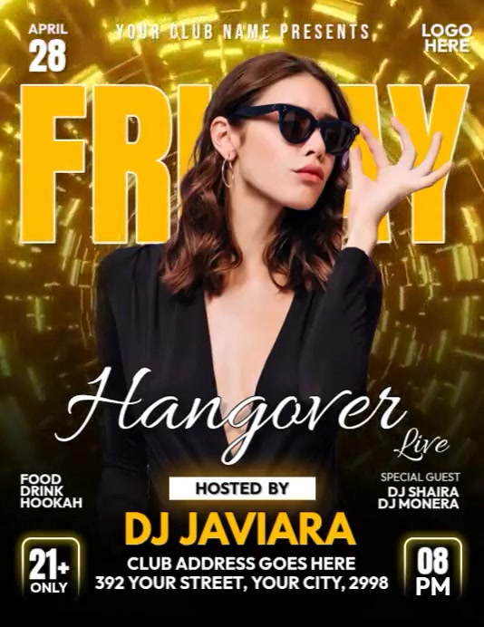 Hangover Party Template | PosterMyWall