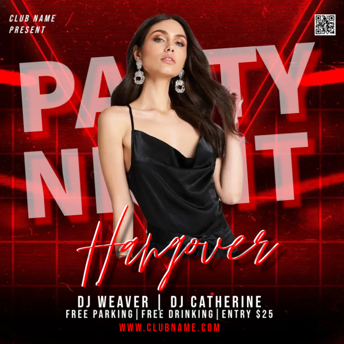 Hangover Party Night Template | PosterMyWall
