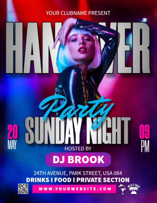 Copy of Hangover Party Night | PosterMyWall