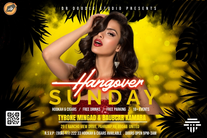 Copy of Hangover Sunday Party | PosterMyWall