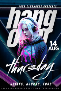HANGOVER THURSDAY PARTY FLYER TEMPLATE | PosterMyWall