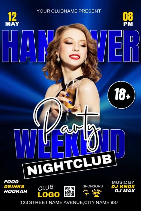 Copy of Hangover Weekend Party | PosterMyWall