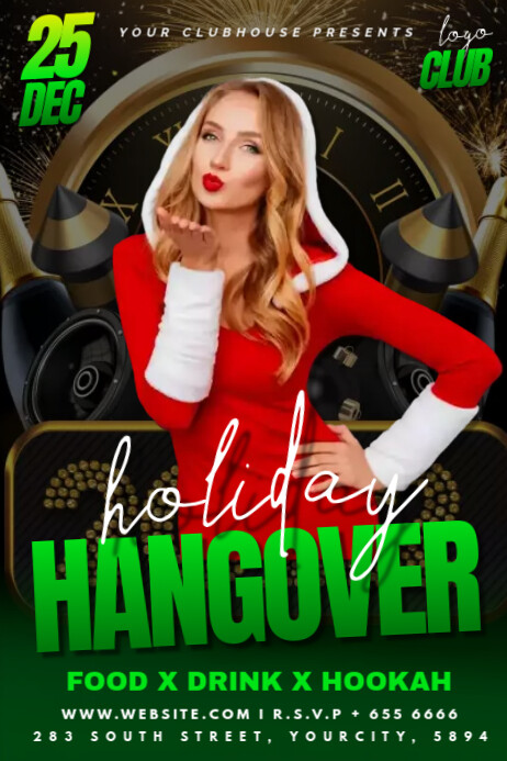 hangover.a Template | PosterMyWall