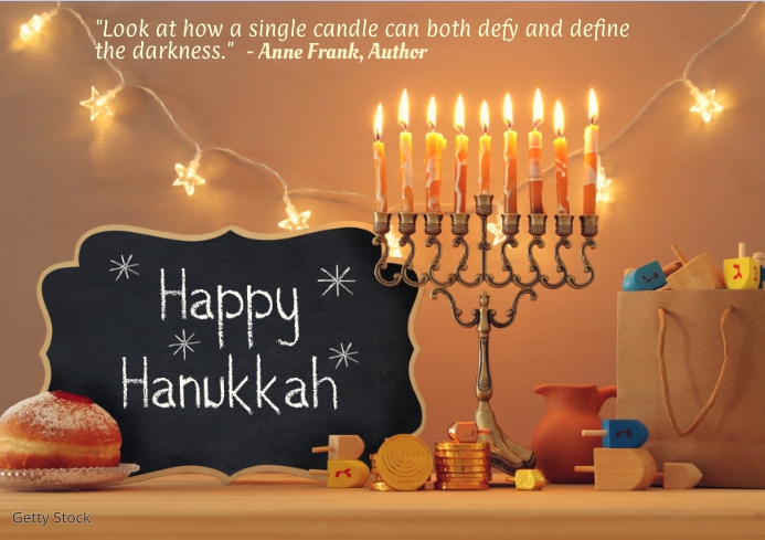 Hanukkah 3 Templat | PosterMyWall