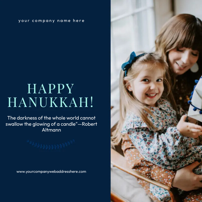 hanukkah Template | PosterMyWall