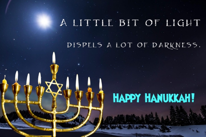 Hanukkah Template | PosterMyWall