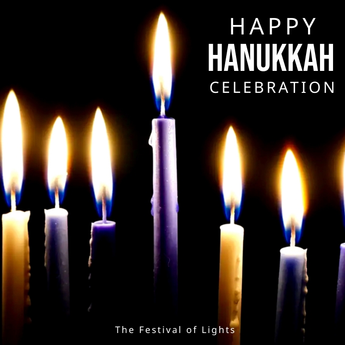 Copy of Hanukkah Festival Of Lights | PosterMyWall