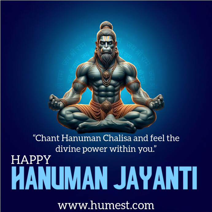 Hanuman Jayanti Design Template | PosterMyWall