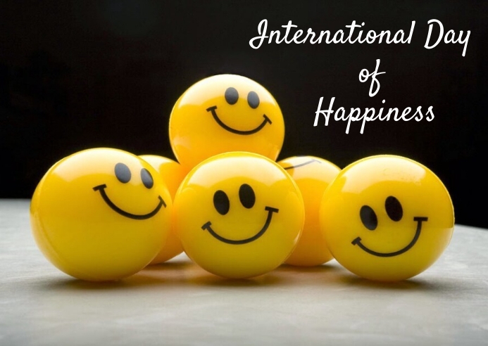 Happiness day Template | PosterMyWall
