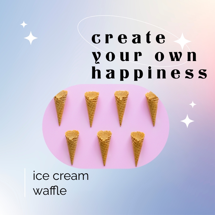 Happiness in sweet Template | PosterMyWall