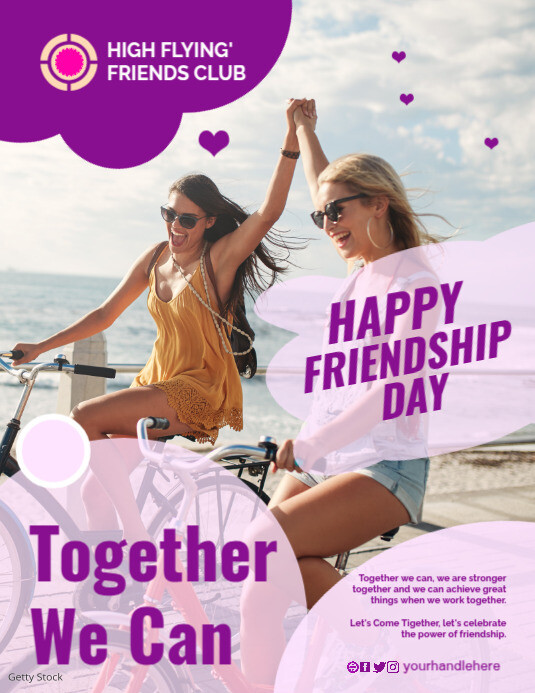 Copy of Happuy Frienship Day Design | PosterMyWall