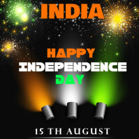 15 august wishes template | PosterMyWall