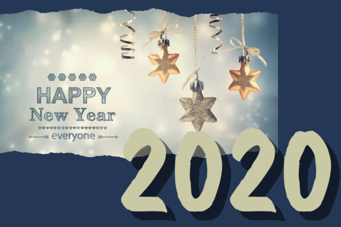 Happy 2020 Template | PosterMyWall