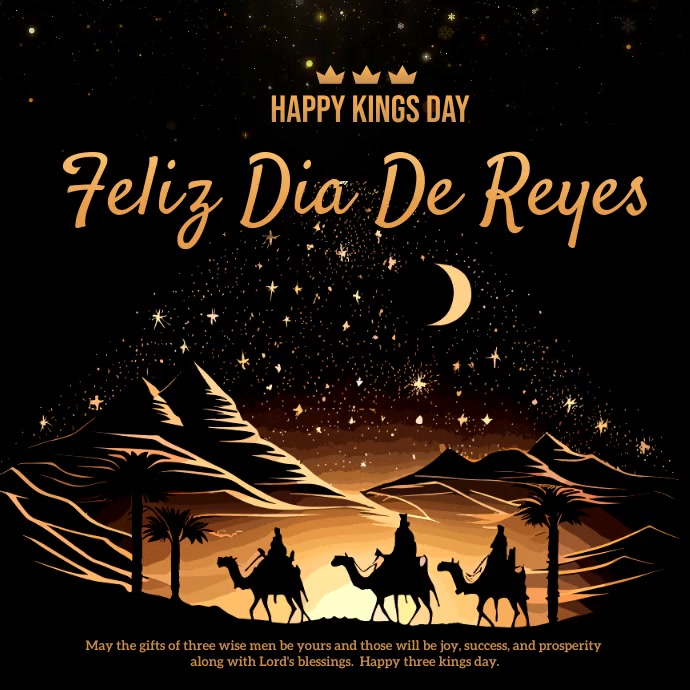 Happy 3 kings Template | PosterMyWall