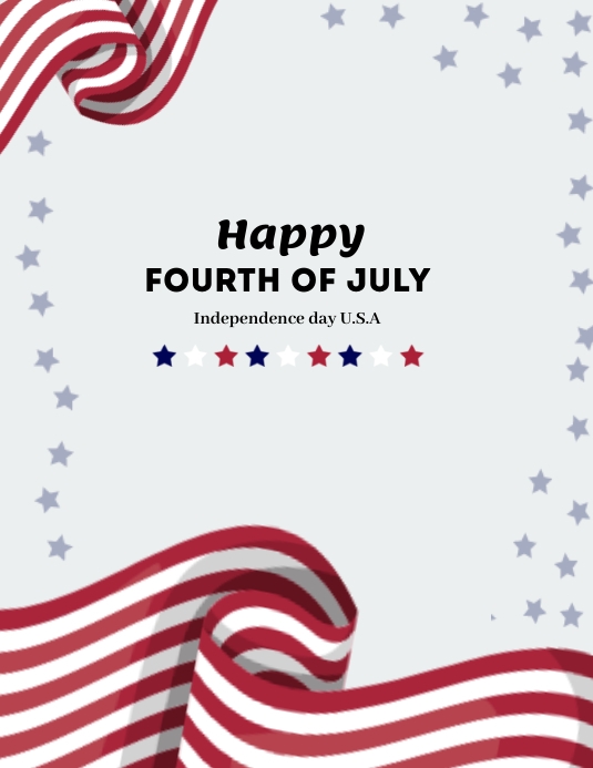 Plantilla de Happy 4th of July | PosterMyWall