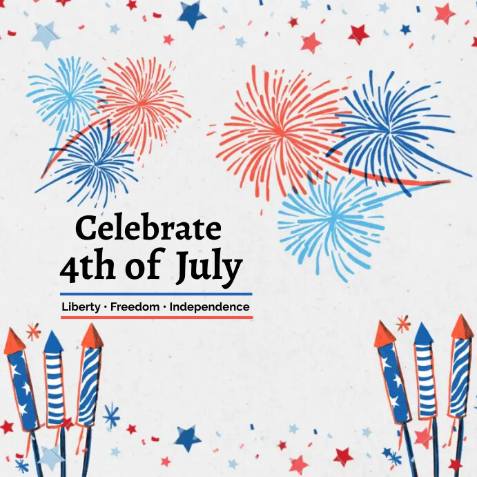 Happy 4th of July Template | PosterMyWall