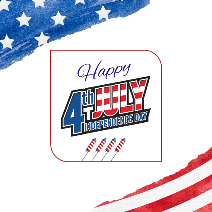 Happy 4th of July event free templates | PosterMyWall