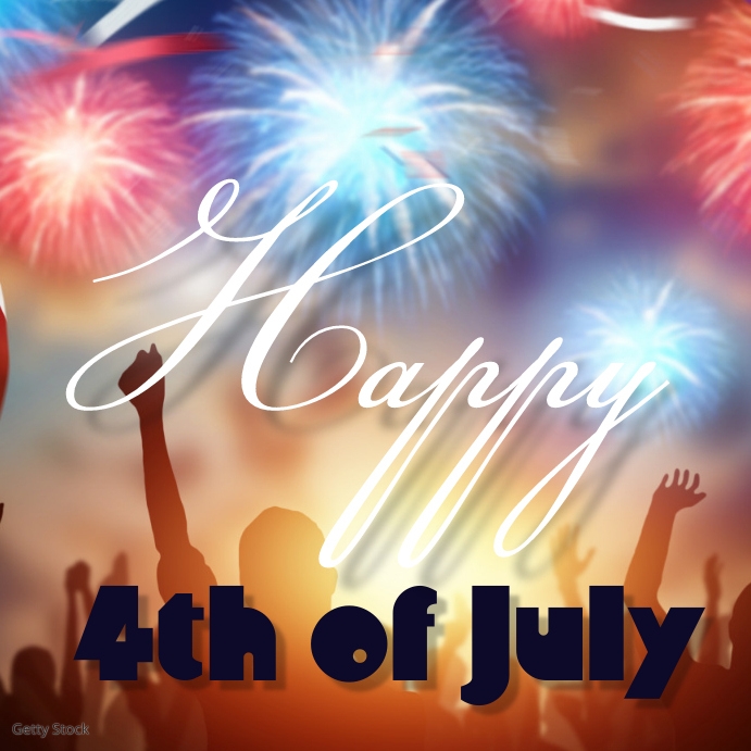 Happy 4th of July Greeting Ad Template | PosterMyWall