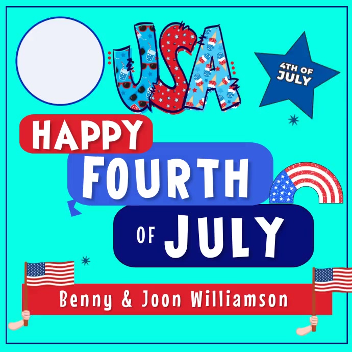 Happy 4th of July Instagram Post Template | PosterMyWall