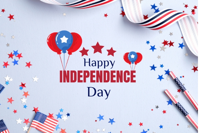 Happy 4Th of July Poster Design Template | PosterMyWall