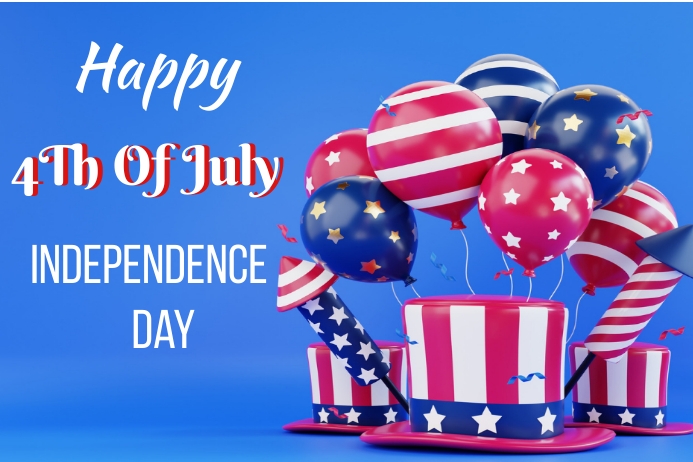 Plantilla de Happy 4Th of July Poster Design | PosterMyWall