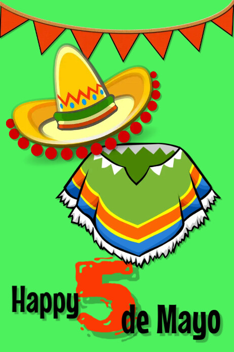 Happy 5 de mayo Template | PosterMyWall