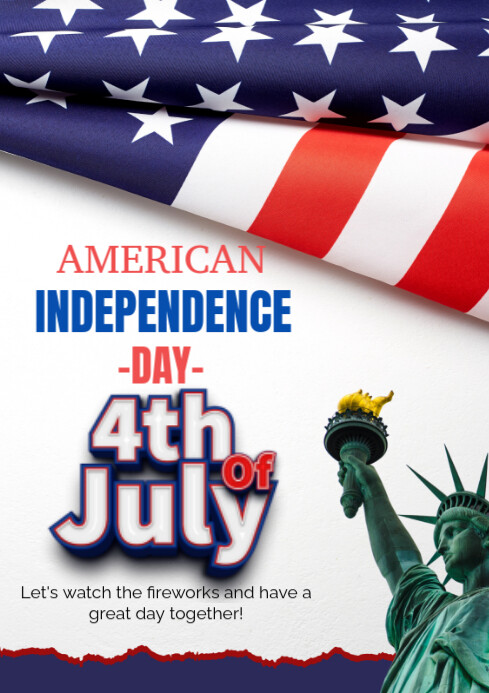 Copy of Happy america independence day celebration | PosterMyWall