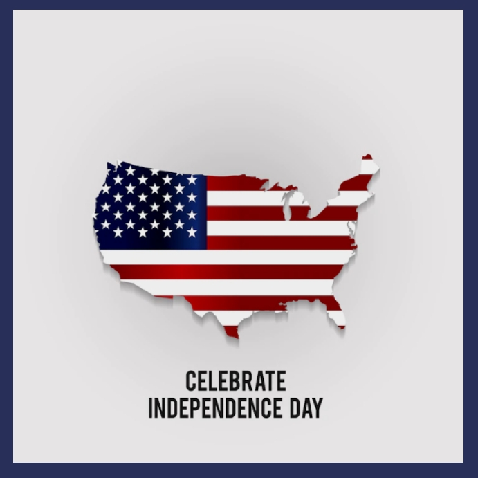 Happy America Independence Template | PosterMyWall