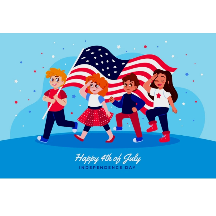 Happy America Independence Template | PosterMyWall