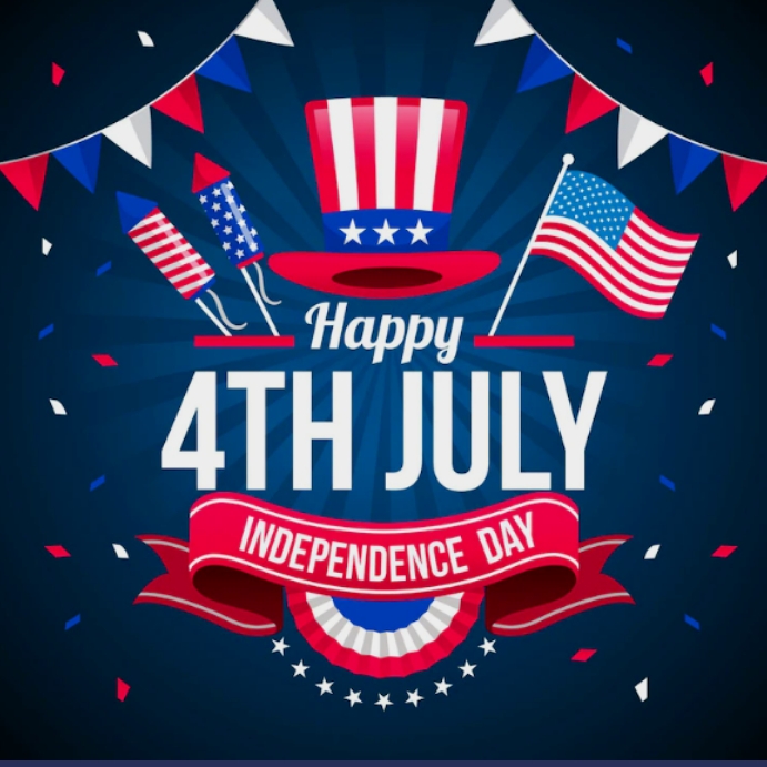 Happy America Independence Template | PosterMyWall