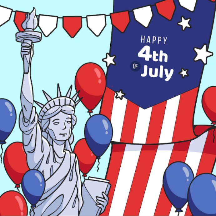 Copy of Happy America Independence | PosterMyWall