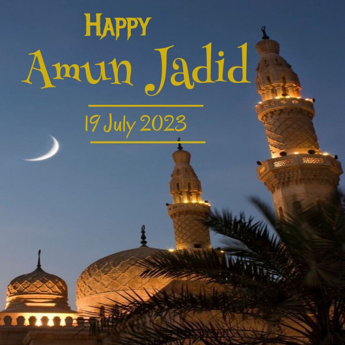 Happy amun jadid inatagram post Template | PosterMyWall