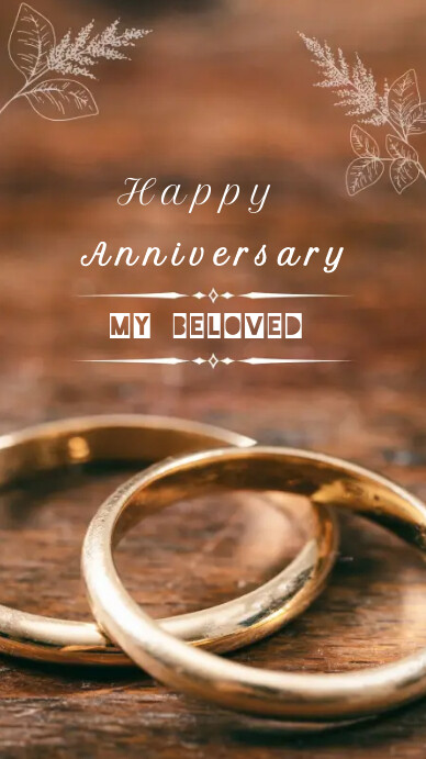 Happy Anniversary (instagram Story) Template | PosterMyWall