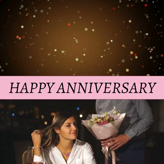 Happy Anniversary and Birthday Template | PosterMyWall