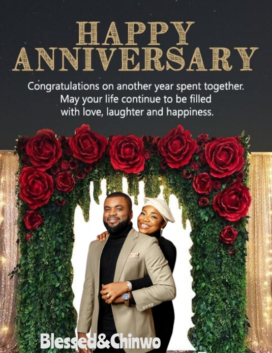 Happy anniversary templaat | PosterMyWall