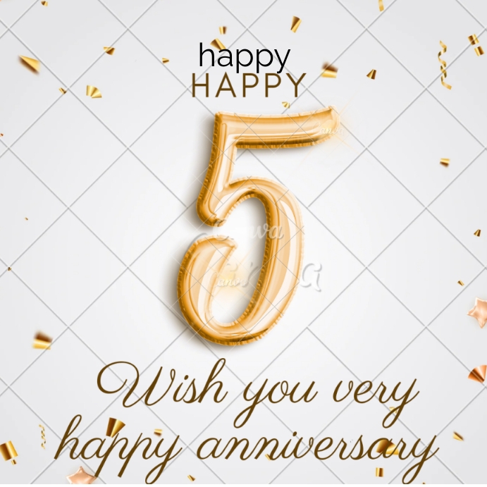 Happy anniversary Template | PosterMyWall