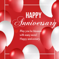 Happy Anniversary Poster Template | PosterMyWall