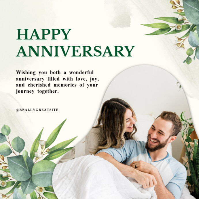 Happy Anniversary Instagram Post Template | PosterMyWall