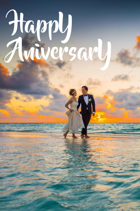 Happy Anniversary poster Template | PosterMyWall