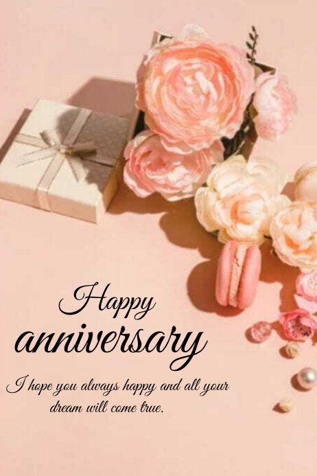 Happy anniversary poster Template | PosterMyWall