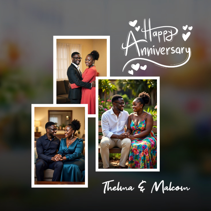 Happy Anniversary poster Template | PosterMyWall