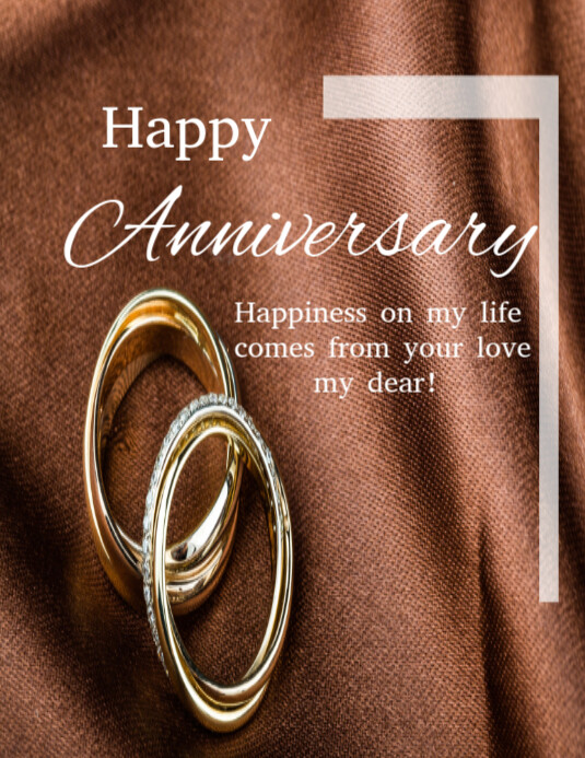 Copy of Happy Anniversary template 2025 | PosterMyWall