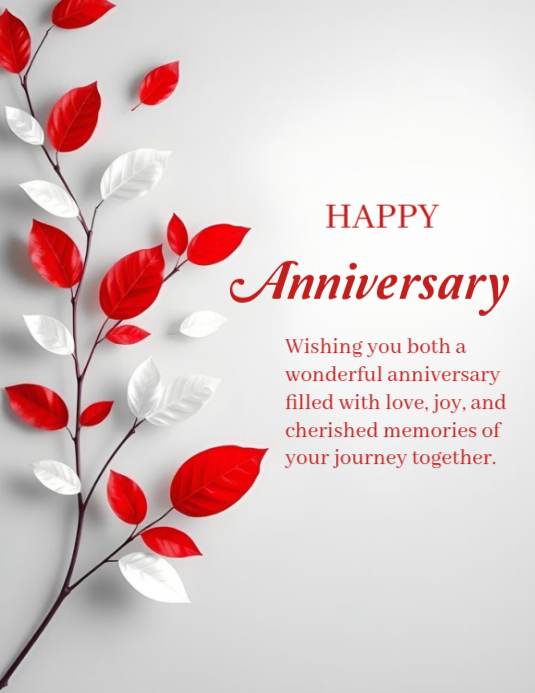 Happy anniversary template 2026 | PosterMyWall
