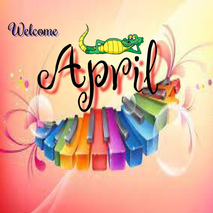 happy april Template | PosterMyWall