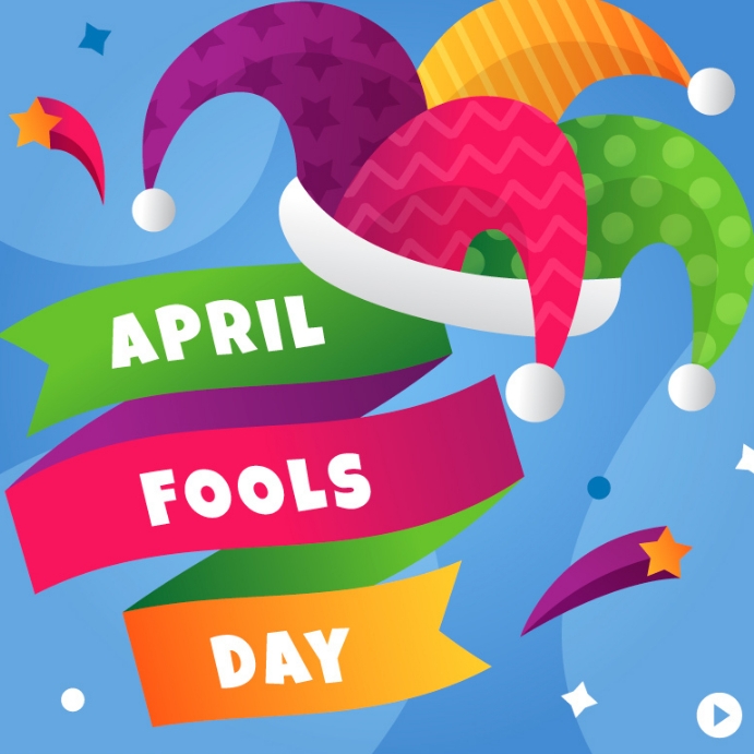 happy april fool's day card online template | PosterMyWall