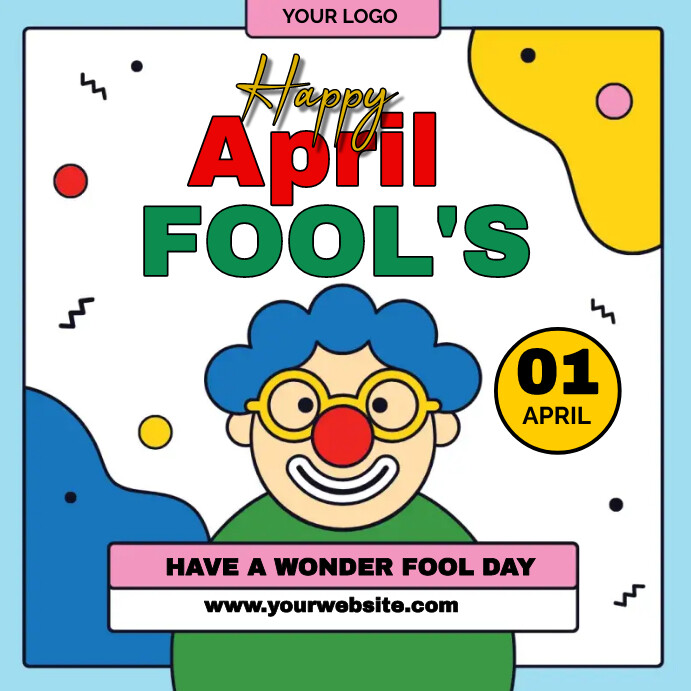 Happy April fool's Instagram post template de | PosterMyWall