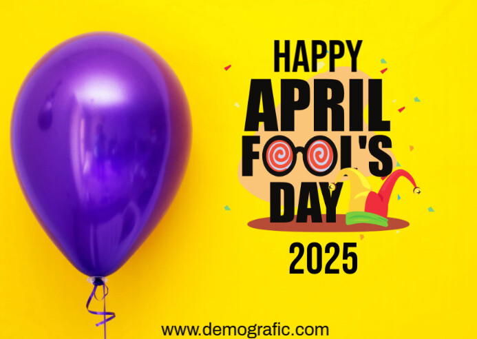 Happy April Fools Postcard Template | PosterMyWall